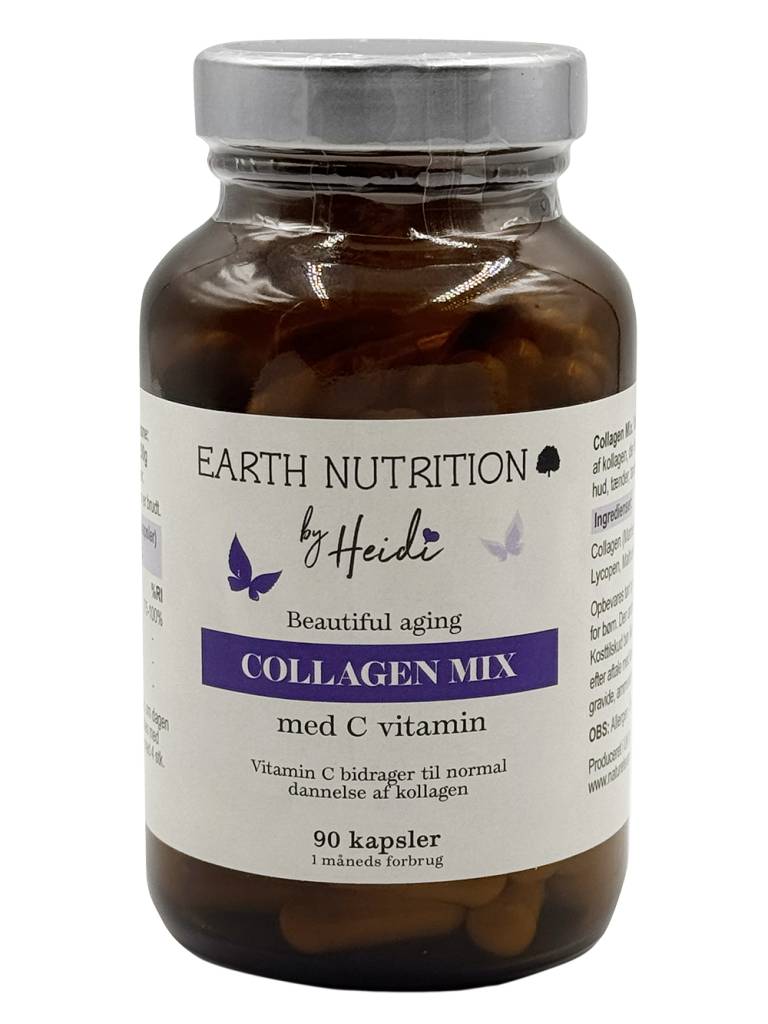 Earth Nutrition Collagen Mix med C-vitamin - Natureteam