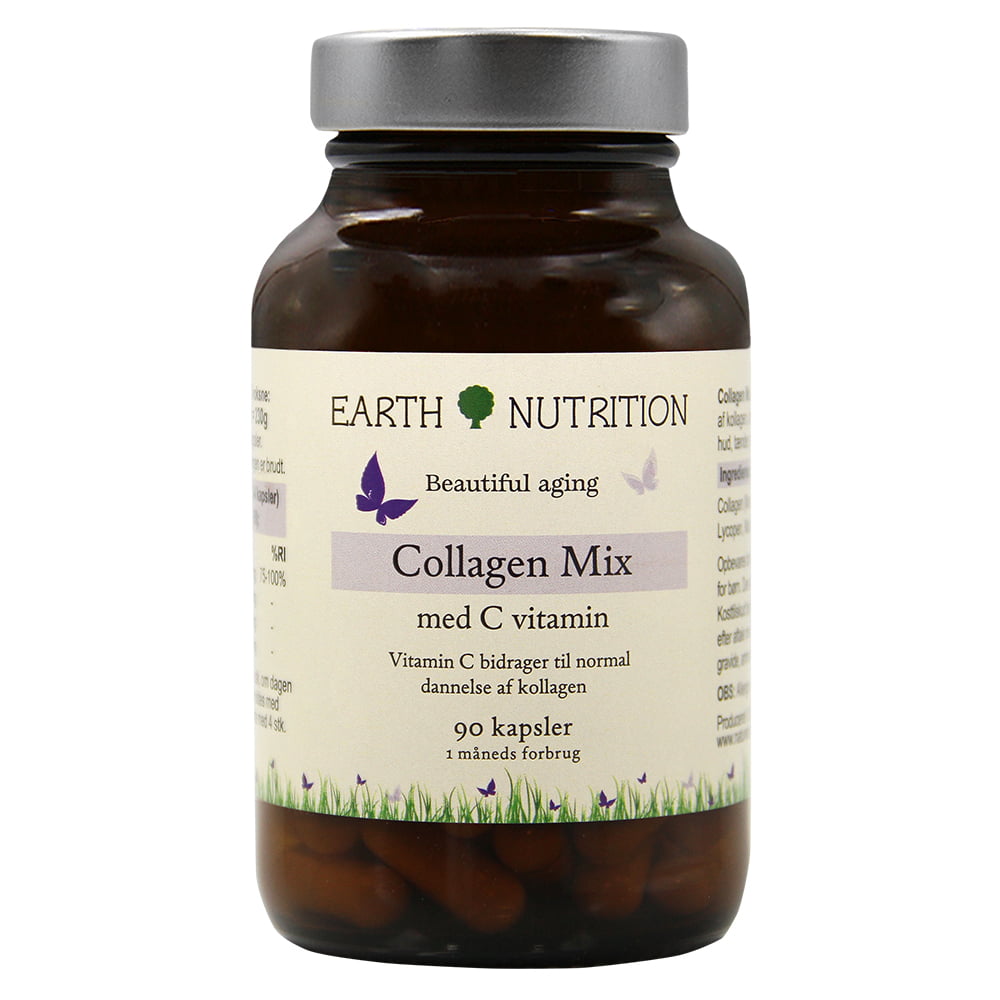Earth Nutrition Collagen Mix med C-vitamin - Natureteam