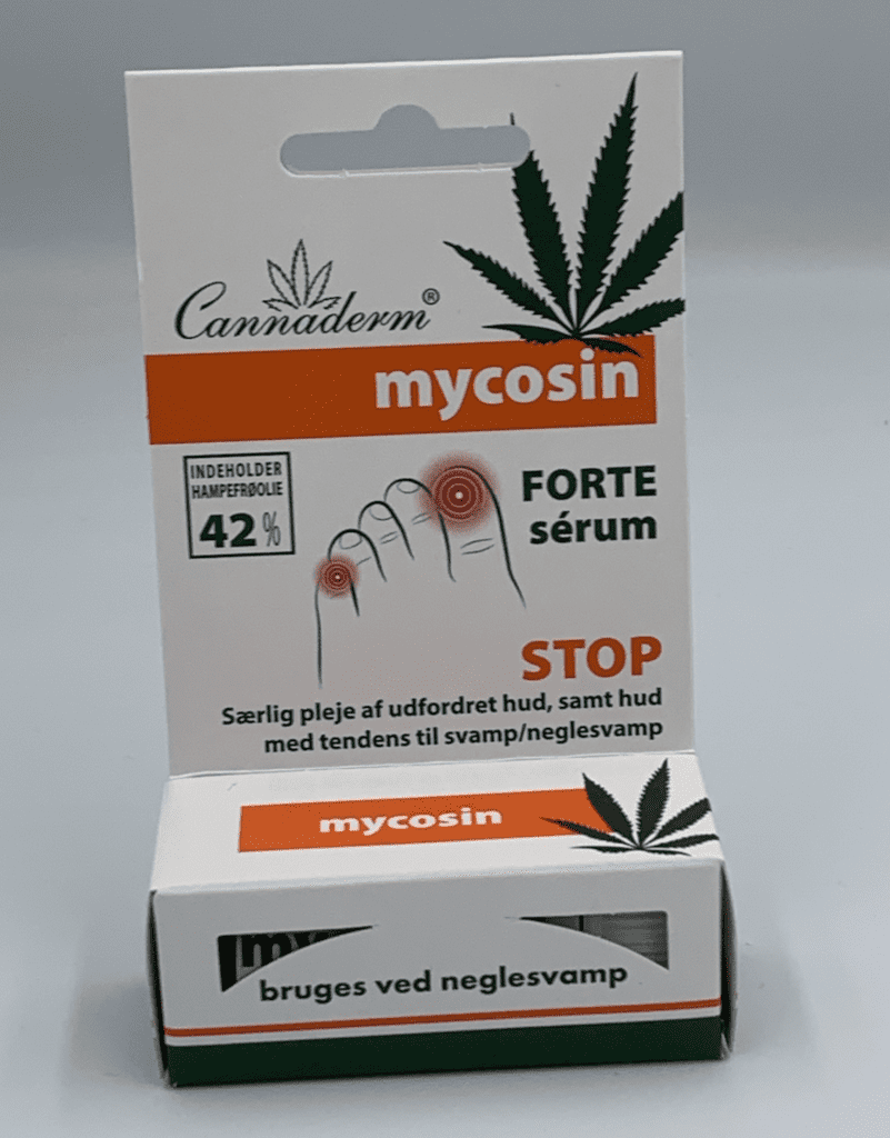 Cannaderm Mycosin forte tendens til neglesvamp - Natureteam